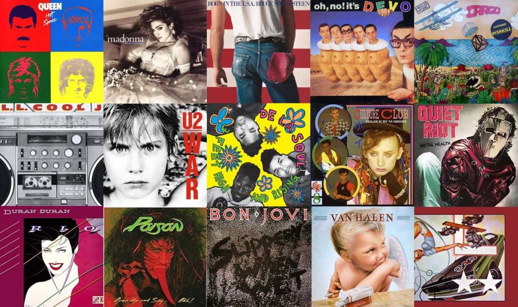 Los mejores discos de los 80’s según la Inteligencia Artificial ...
