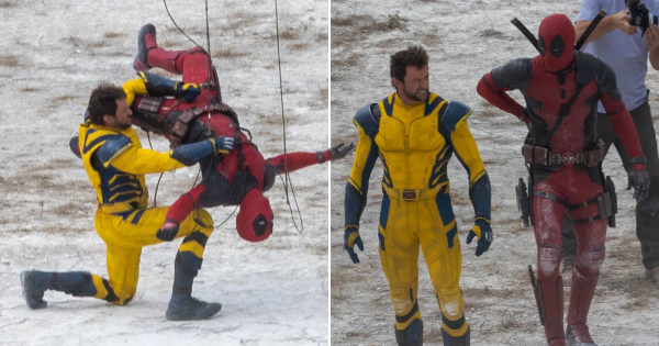 Blake Lively y sus hijos visitan a Ryan Reynolds en el set de 'Deadpool ...