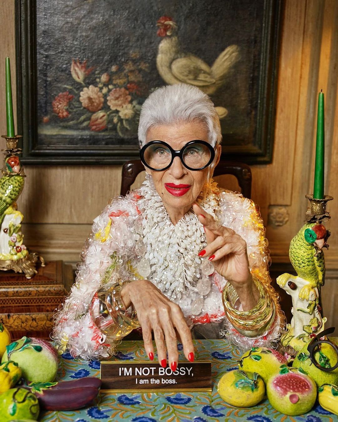 Iris Apfel cumple 102 años