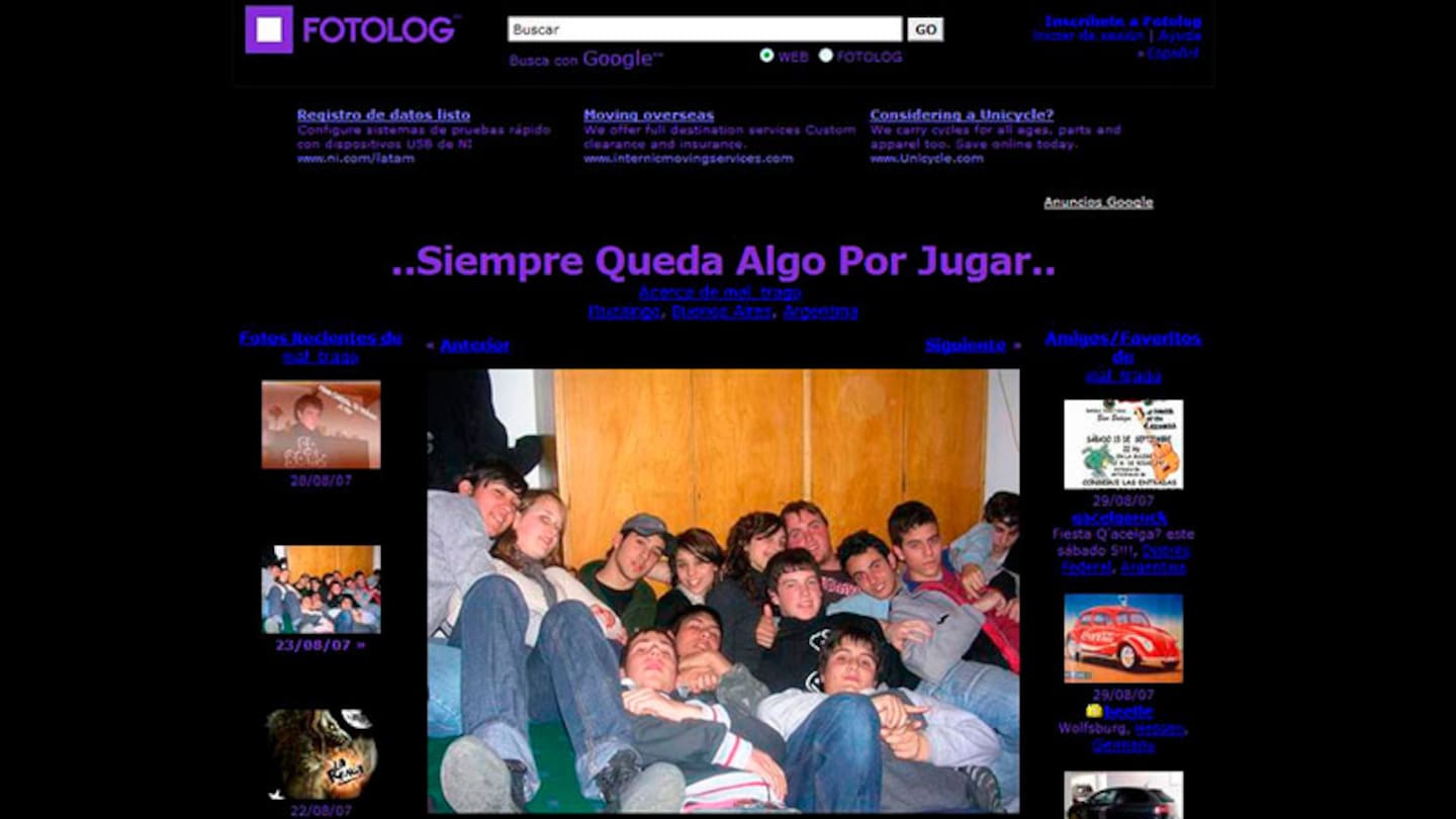 Ahora puedes recuperar tu cuenta de Fotolog