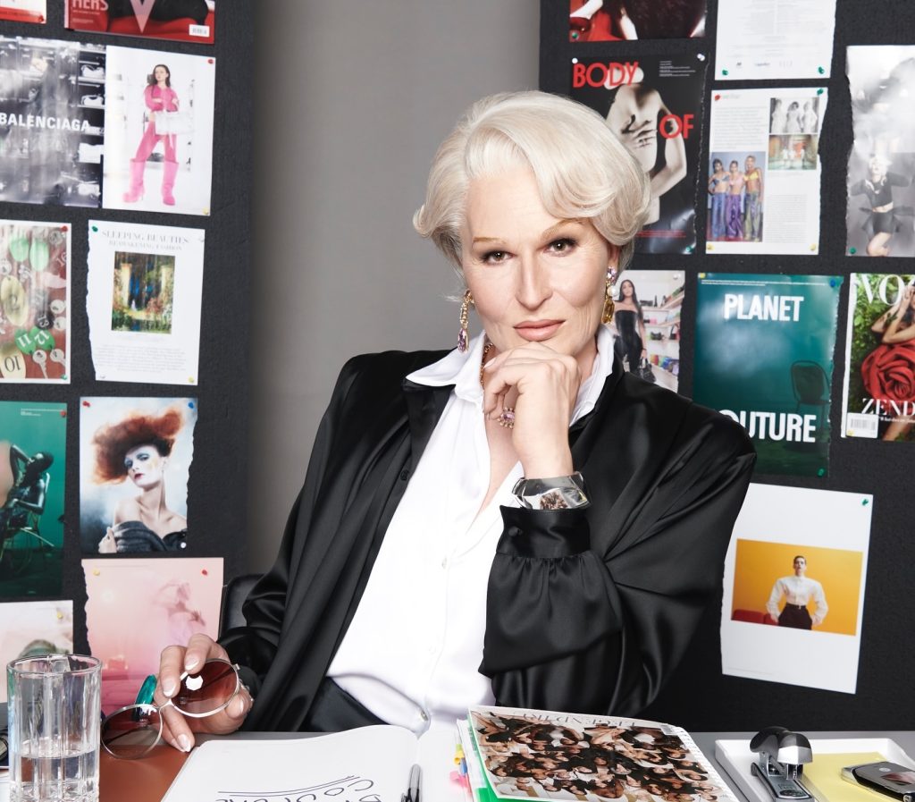 Alexis Stone causó furor como doble de Miranda Priestly