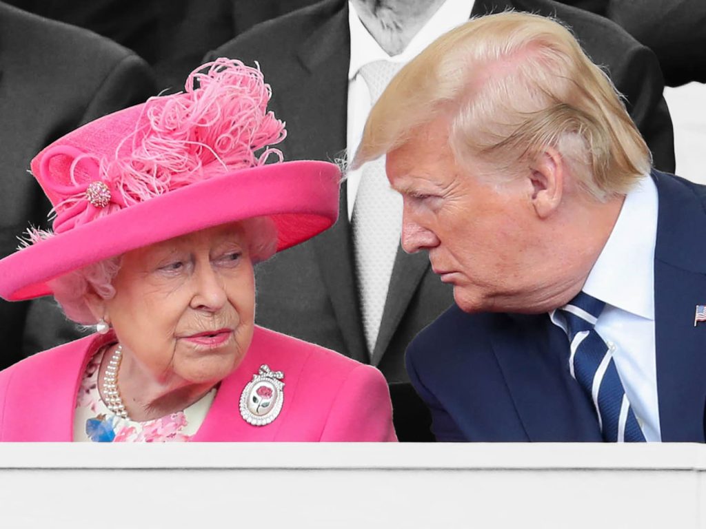 Esto es lo que pensaba la reina Isabel II de Donald Trump según nueva ...